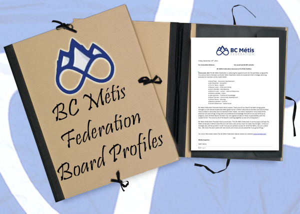 BC Mètis Federation Announces Portfolio Holders - BC Mé...