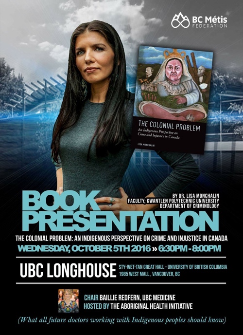 Book Presentation at UBC - October 5th - BC Métis Federa...
