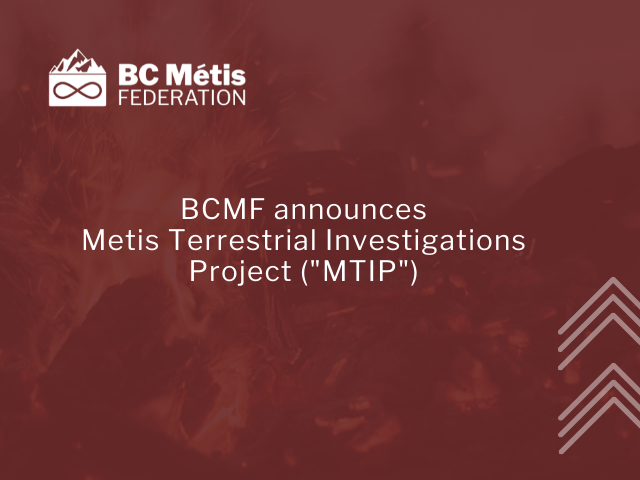 BC Metis Federation announces new Research Project - BC M...