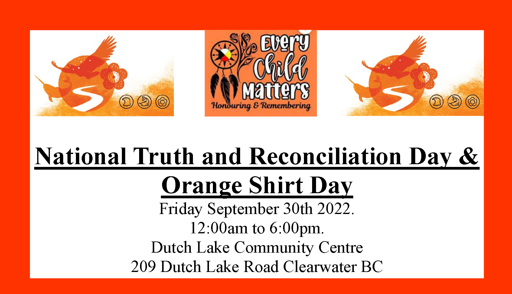 National Day of Truth and Reconciliation - North Thompson...