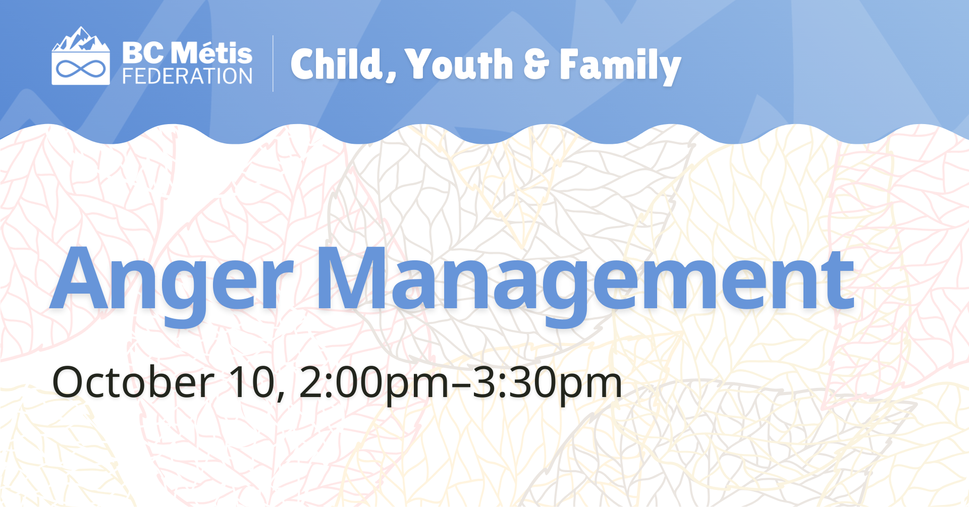 Anger Management - BC Métis Federation