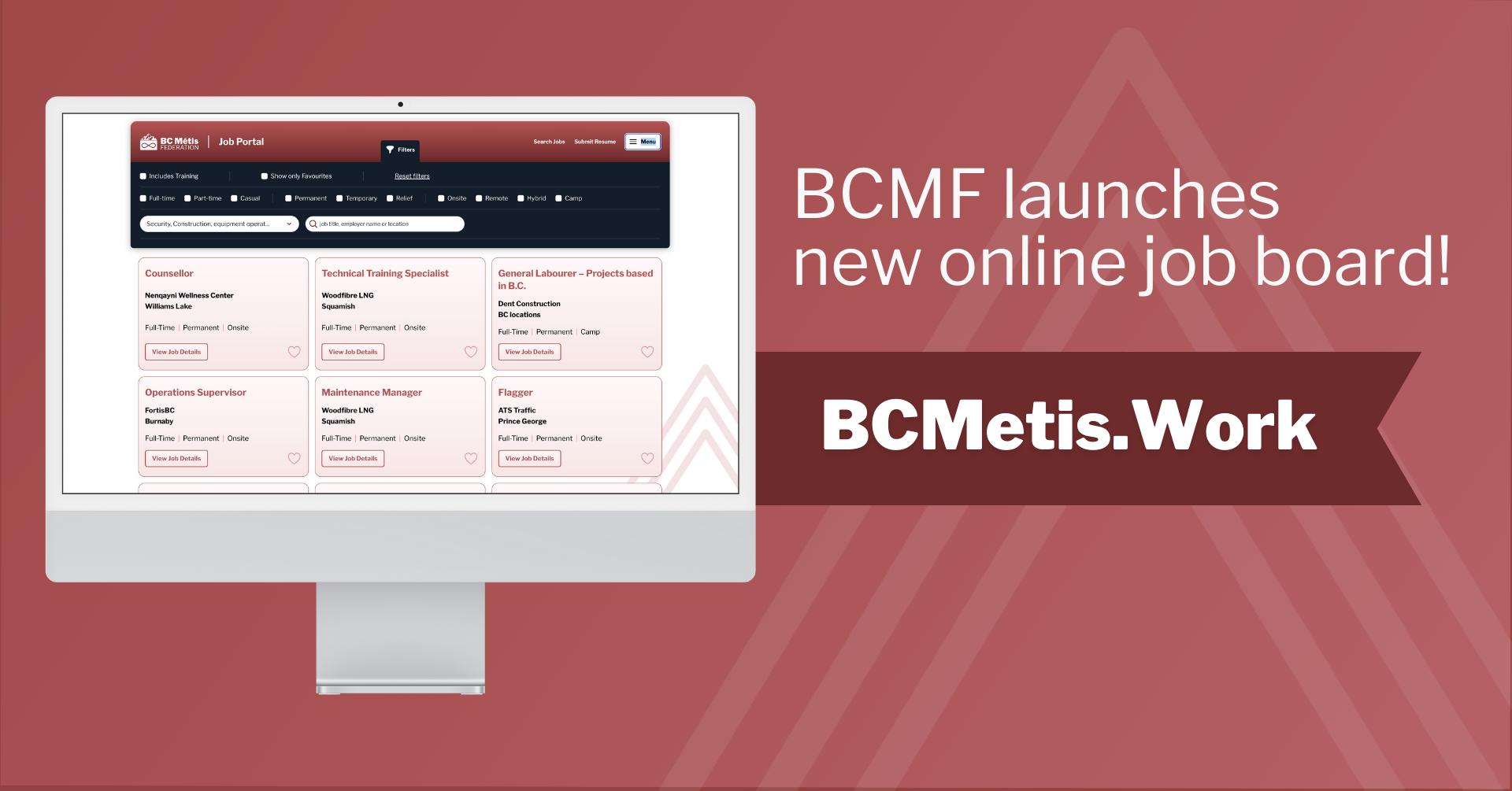 BC Métis Federation Launches New Job Board for Métis in...